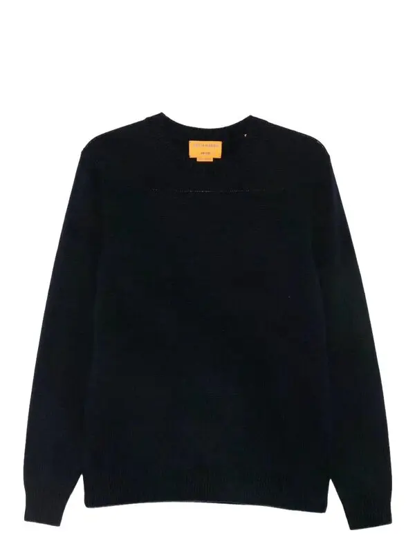 Guest In Residence Allday Crew-neck Long-sleeve Sweater - Blue