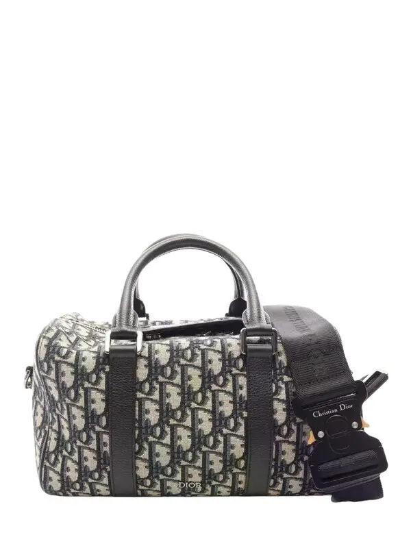 Dior 2010s 26 Lingot Oblique Tote Bag - Blue