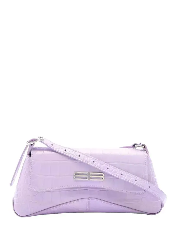 Balenciaga 2010s Small Xx Crossbody Bag - Purple