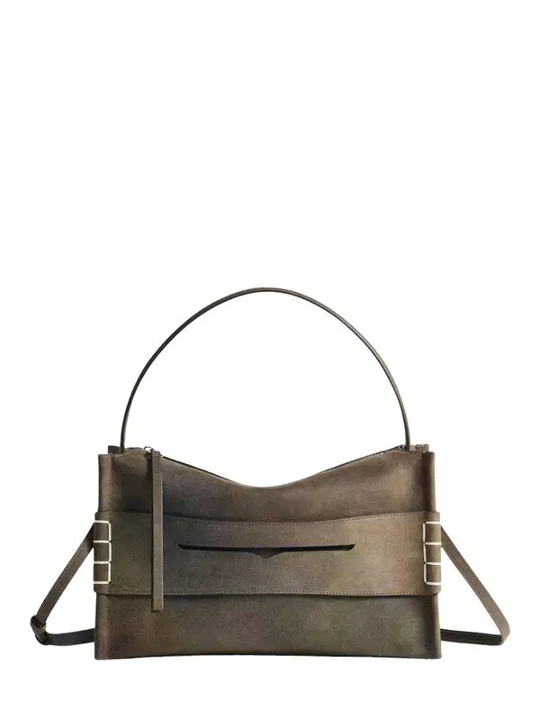 JW Anderson Medium Loafer Shoulder Bag - Brown