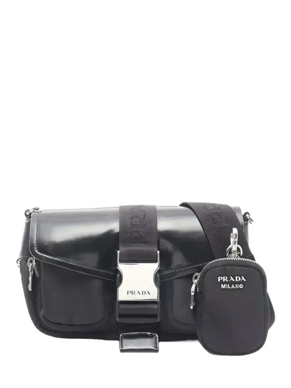 Prada 2010s Bucket Shoulder Bag - Black