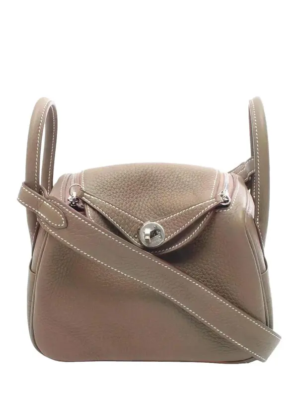 Hermès Mini 2025 Lindy Ii Shoulder Bag - Brown