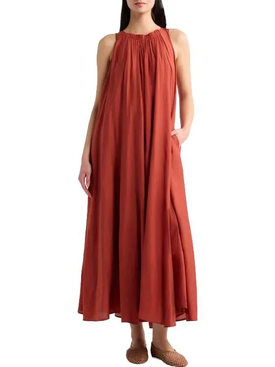 A.REN Aurelia Sleeveless Maxi Dress - Wine