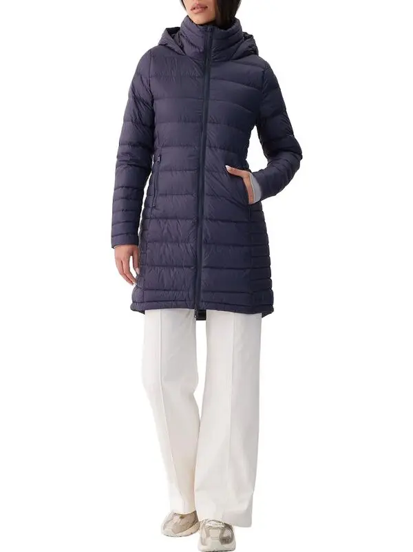 LOLE Clara Water Repellent 650 Fill Power Down Puffer Jacket - Outerspace