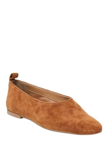 Dolce Vita Kory Flat - Rust Suede