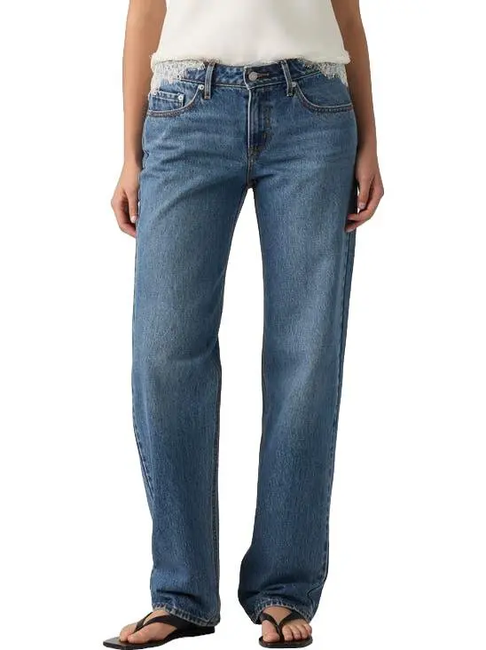 LEVI'S Low Straight Leg Jeans - Real Recognize Real