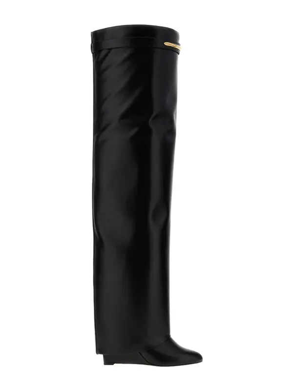 Givenchy Leather Shark Pinch Boots - Multicolor