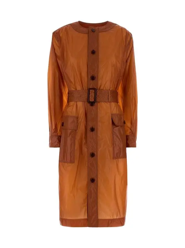 Saint Laurent Nylon Dress - Orange