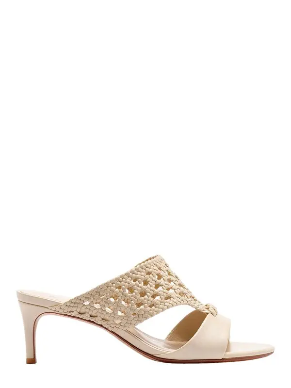 ALEXANDRE BIRMAN Lia Mule 60 - Eggshell