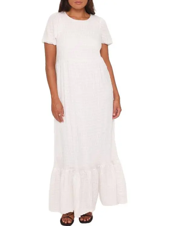 PETAL & PUP Hedley Maxi Dress - Ivory