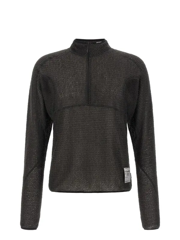 Satisfy Fuzzfleece Ad' Sweatshirt - Black