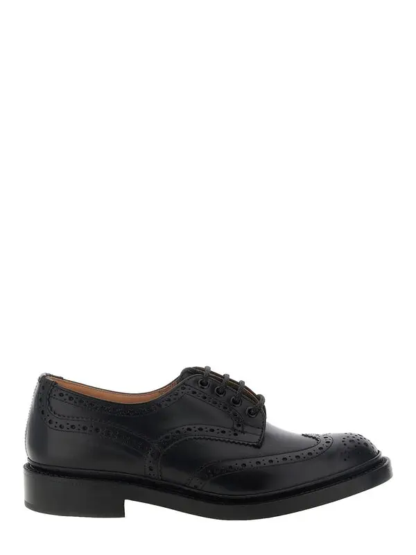 TRICKER'S Bourton' Lace Up Shoes - Black