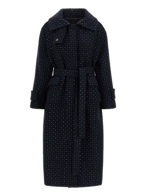 Pinko Peugeot' Coat - Blue
