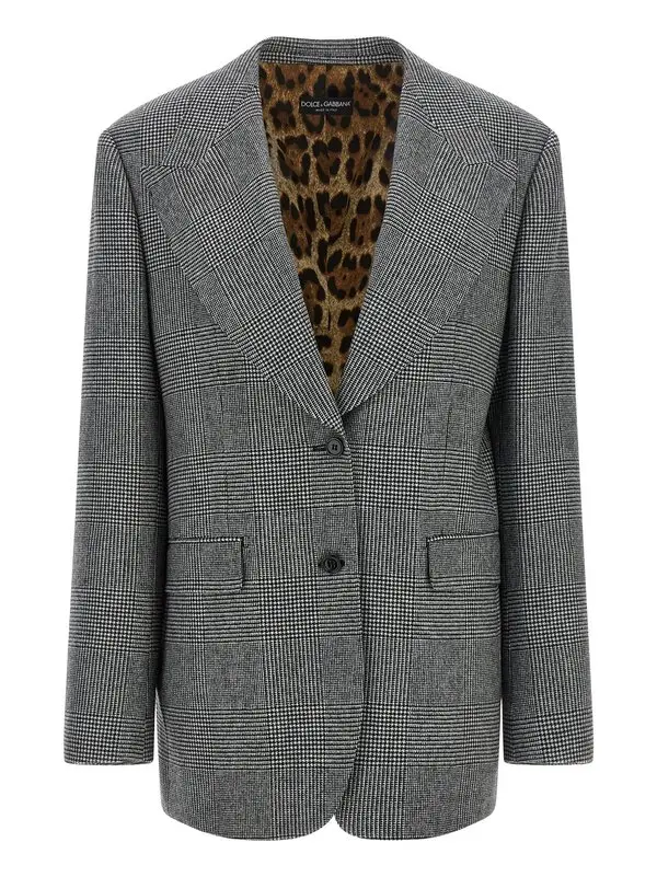 Dolce & Gabbana Linda' Blazer - Gray