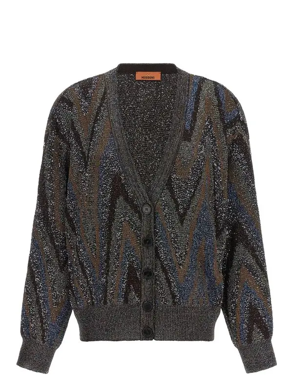 Missoni Sequin Zigzag Cardigan - Multi