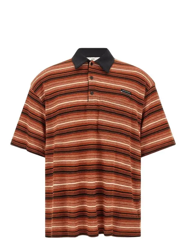 SONG FOR THE MUTE Gym' Polo Shirt - Orange