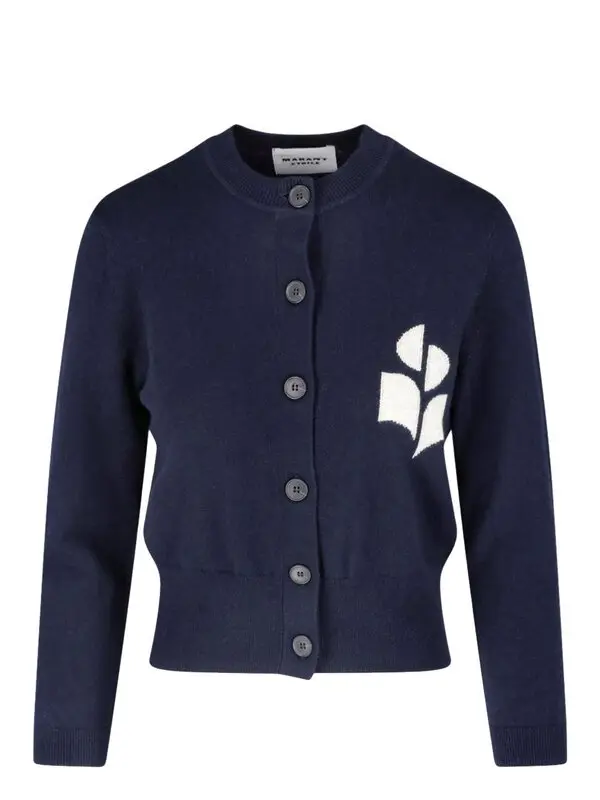 Isabel Marant Étoile Wool-blend Cardigan - Blue