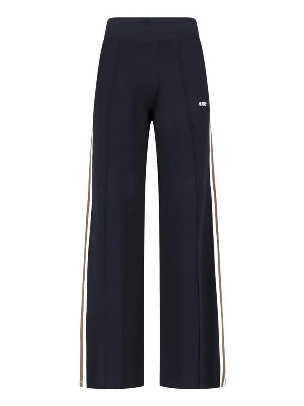 AUTRY Knit Viscose Joggers - Black