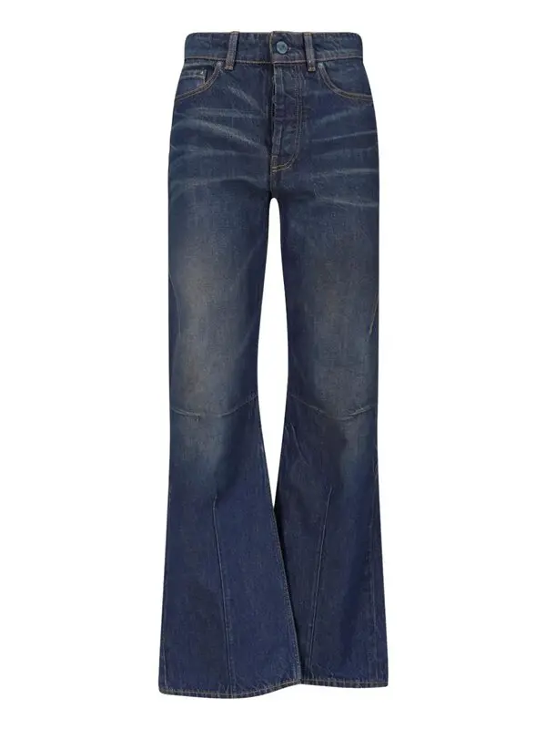 Our Legacy Flared Jeans "moto Cut - Blue
