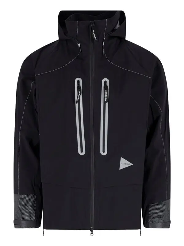 AND WANDER Jacket “peretex Shield - Black