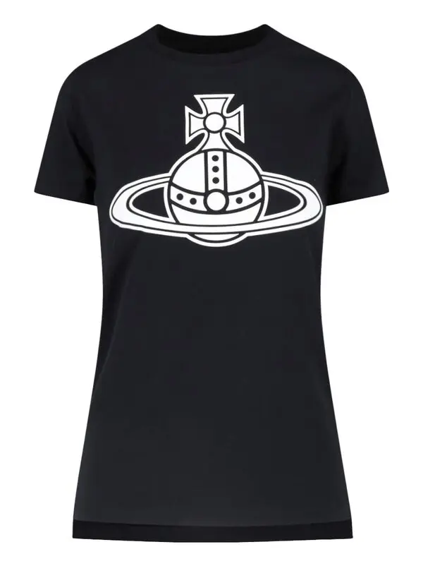 VIVIENNE WESTWOOD T-shirt "paris Orb Peru - Black