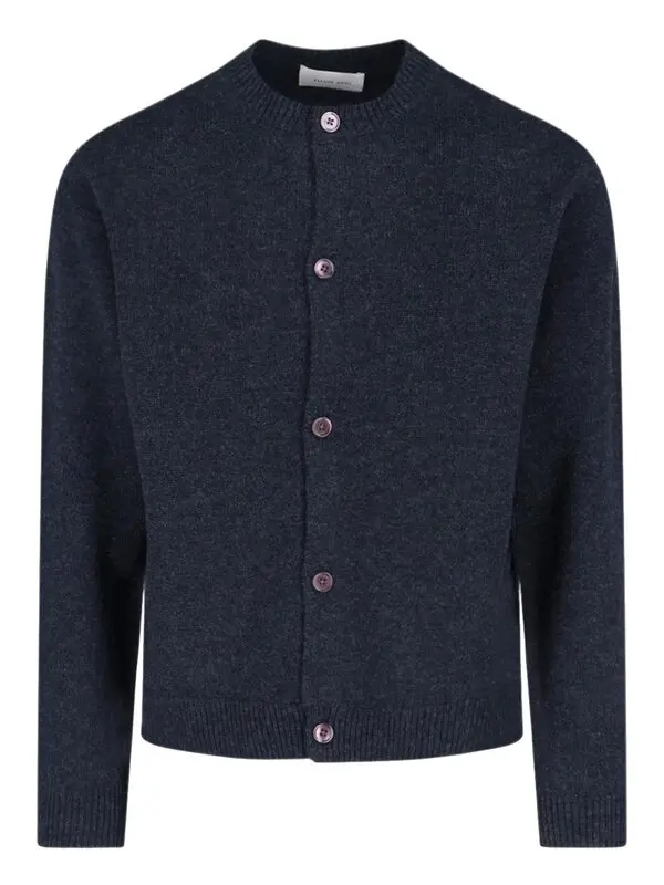 BERNER KUHL Cardigan "boiled Wool - Gray