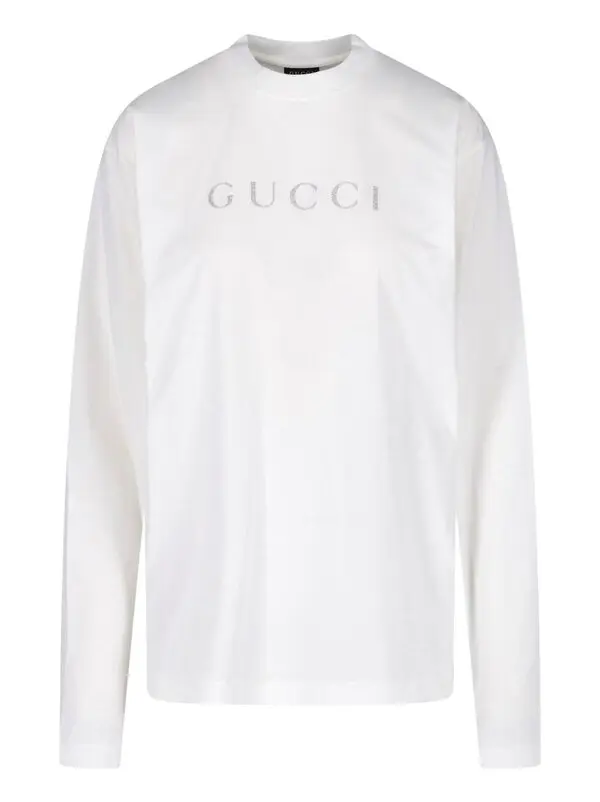 Gucci Cotton Jersey T-shirt With Print - White