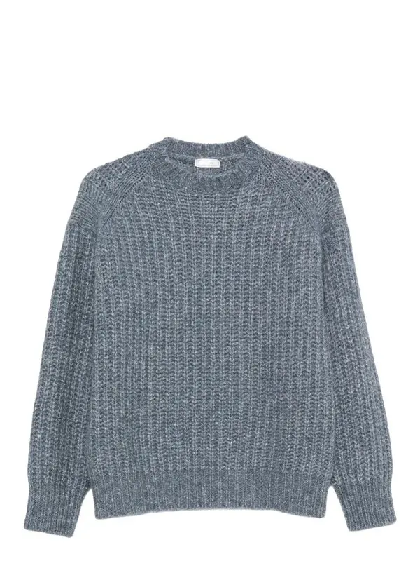 Peserico Chunky Sweater - Light Blue