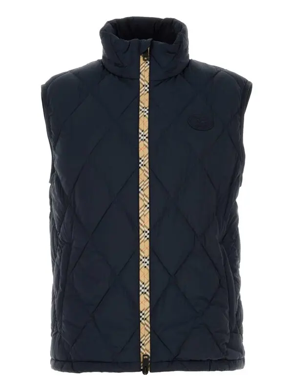 Burberry Dark Nylon Vest - Blue