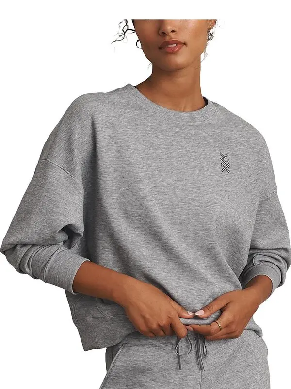 RHONE Dreamglow Crewneck Sweatshirt - Heather Gray