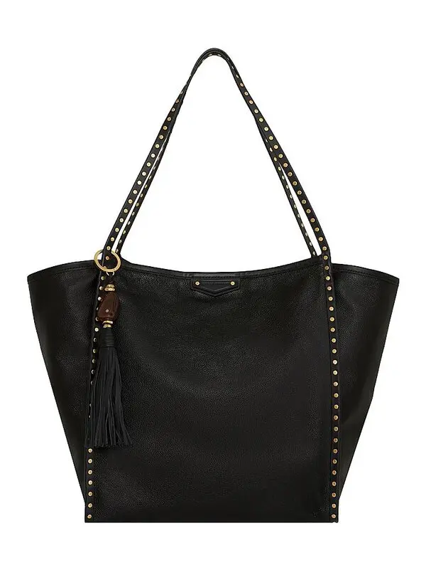 Rebecca Minkoff Dylan Large Studded Leather Tote - Black