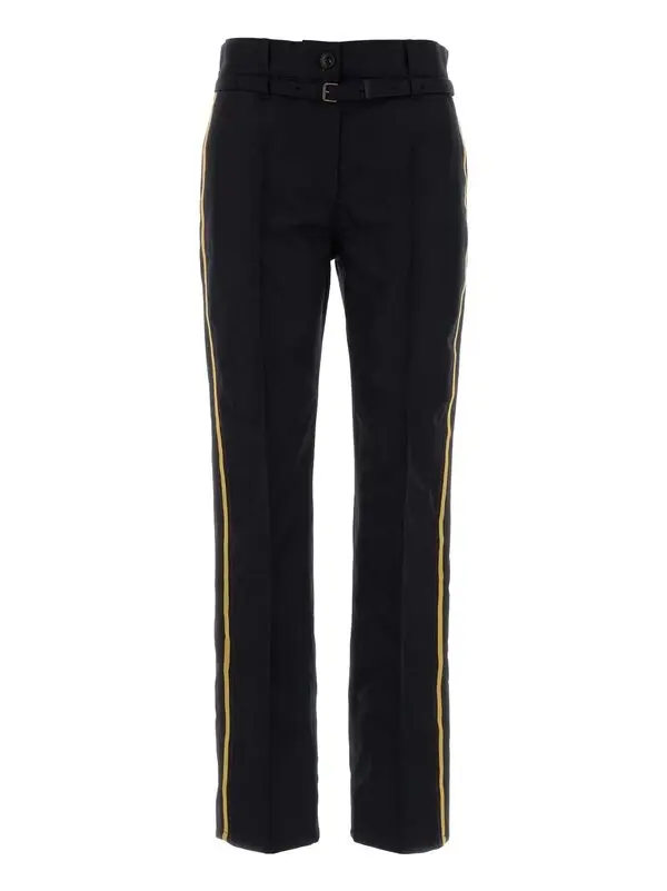 Dries Van Noten Midnight Wool Persy Pant - Blue