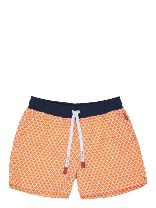 PATER ET FILIUS Nomad Swim Shorts The Escapist Collection - Orange