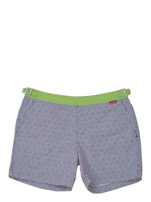 PATER ET FILIUS Aristocrat Swim Shorts The Aristocrat Collection - Blue