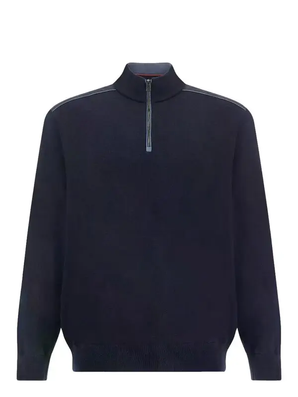 Paul & Shark Typhoon® Platinum Half-zip Sweater - Blue