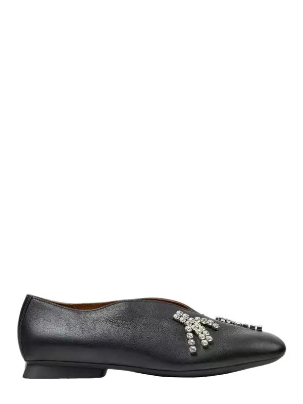 Camper Casi Myra Crystal-embellished Ballet Flats - Black