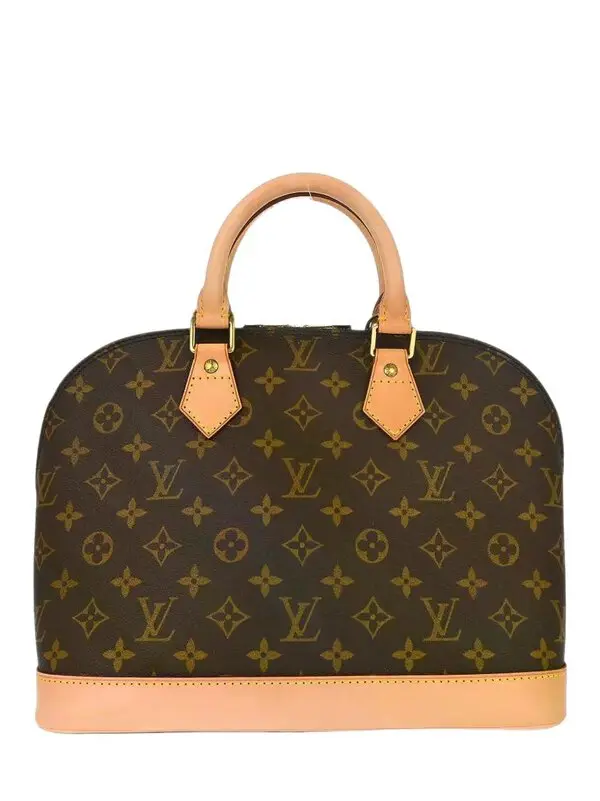LOUIS VUITTON 1999 Alma Monogram Handbag - Brown