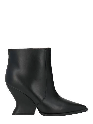 Alberta Ferretti Ankle Boots Size Leather - Black