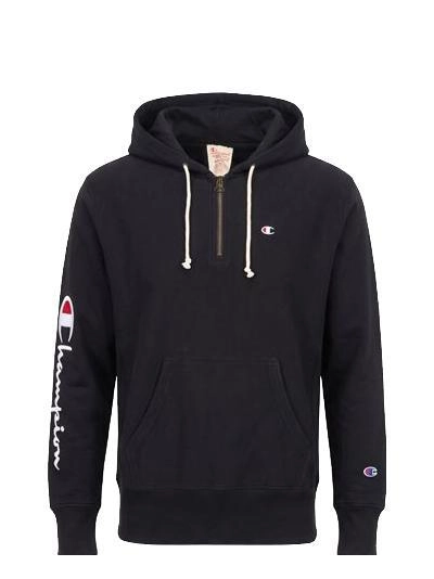 Champion Sweatshirt Size Cotton - Black