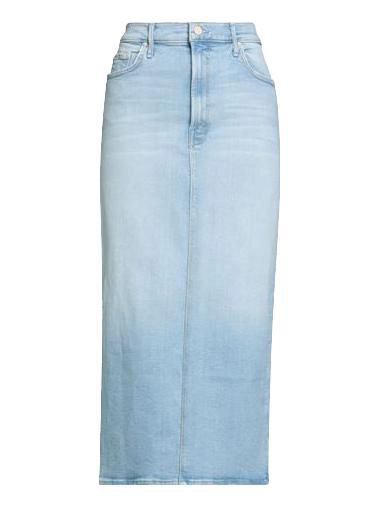 MOTHER Denim Skirt Size Cotton, Modal, Polyester, Elastane - Blue