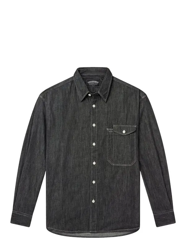 FRIZMWORKS Denim Shirt - Black