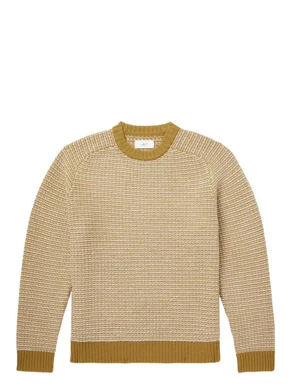 Mr P. Wool And Cashmere-blend Sweater - Neutrals