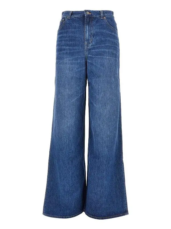Chloé Wide Leg Jeans - Blue