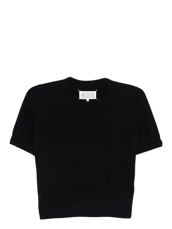 MAISON MARGIELA Short-sleeved Sweater - Black