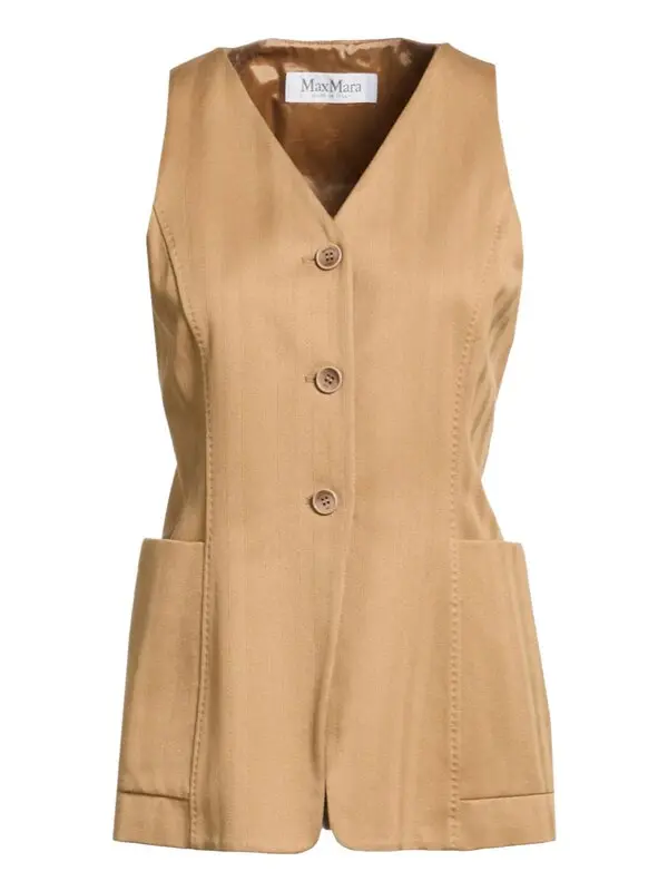 Max Mara Classic Single- Suit - Sand