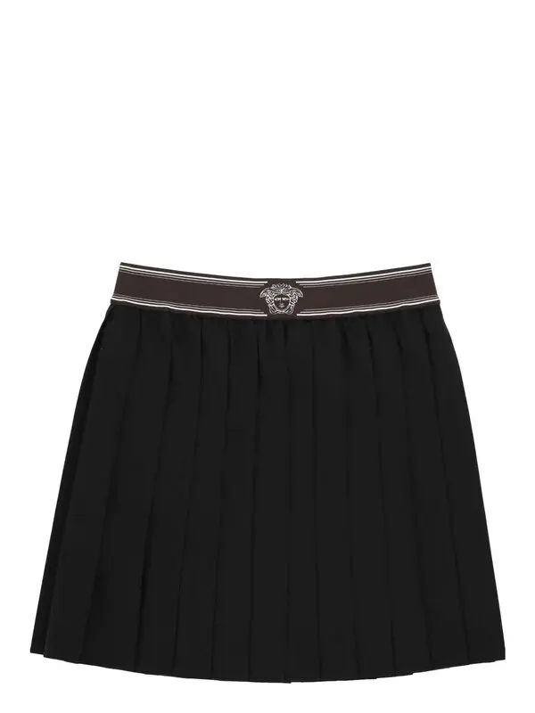 Versace Pleated Skirt - Black