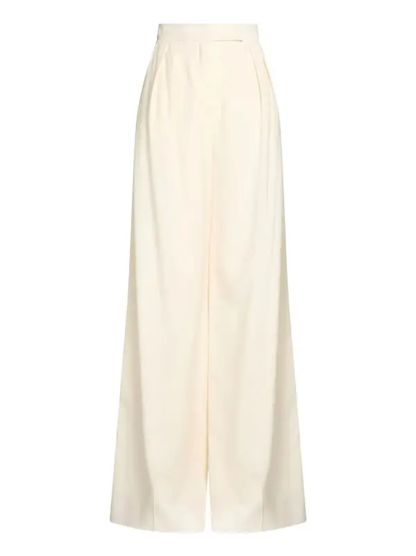 Max Mara Loose-fitting Trousers - Camel