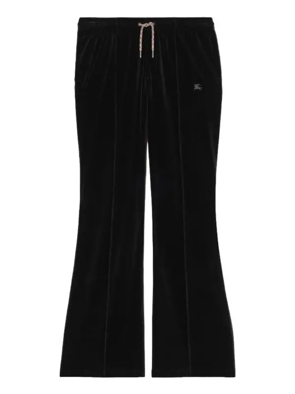Burberry Vega V Flared Jogger Pants - Black