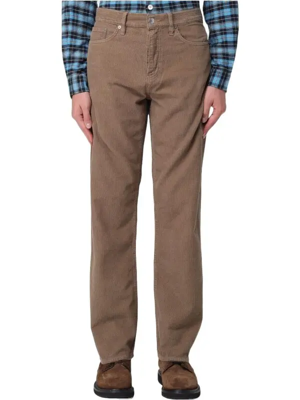 SUNFLOWER Casual Pants With Belt Loops - Brown