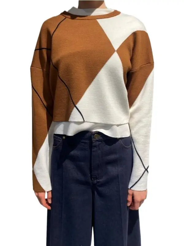 Max Mara Long-sleeve Knit Top - Brown